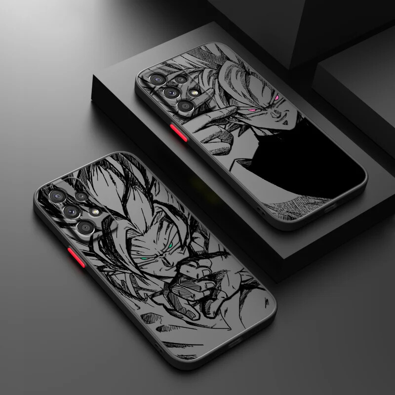 For Samsung Galaxy Dragon Ball Phone Case 10 S20 S21 S22 S23 S24 Note ...