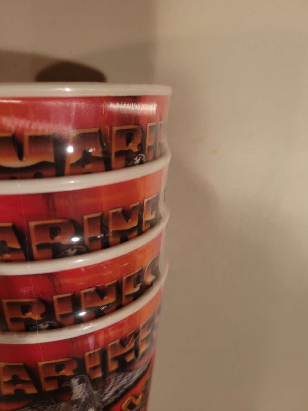 New Set of 4 Capitol Cups 3D Lenticular Holographic Spiritcups Plastic ...