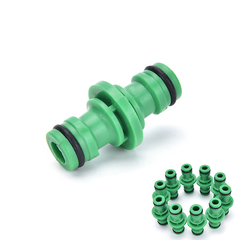 2Way Water Hose Pipe Tube Plumbing Connector Coupler Joiner Plastic ...