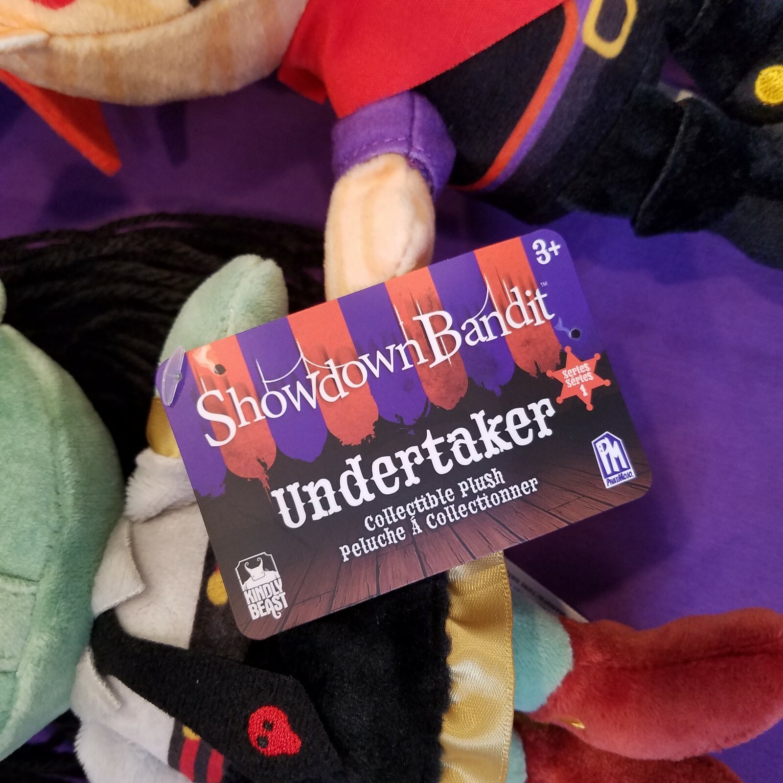 Showdown Bandit Video Game 3 Plush Lot: Miss Undertaker, Grieves ...