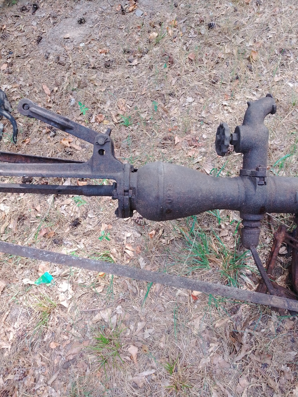 Antique Red Jacket Well Pump/ Myers Pump Jack Attached (missing handle ...