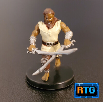 D&D Miniature - Male Shifter Ranger #14 - Dungeons and Dragons - RPG | eBay