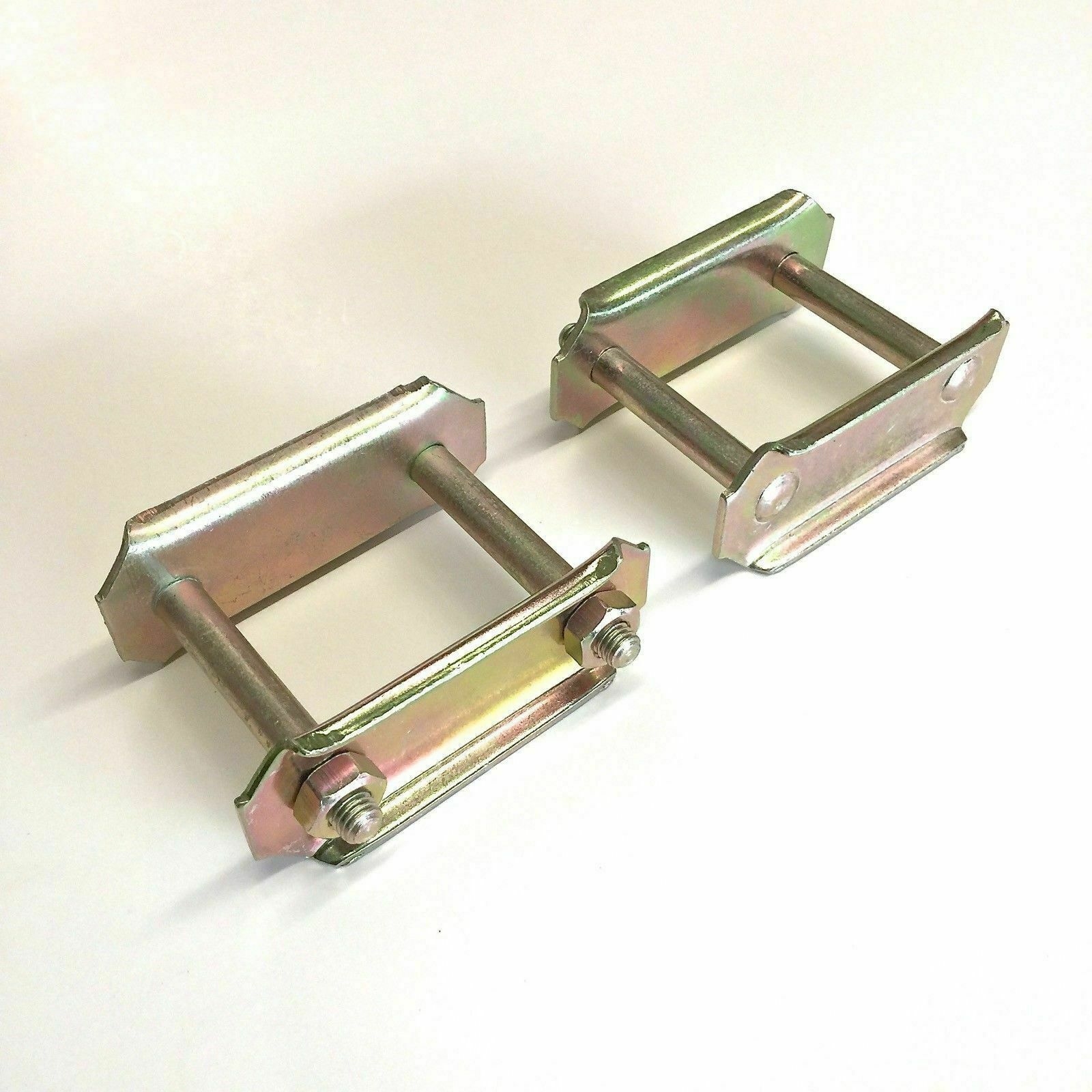 QTY 2 LEAF SPRINGS SHACKLES FRONT OR REAR FOR SAMURAI 80-95 | eBay