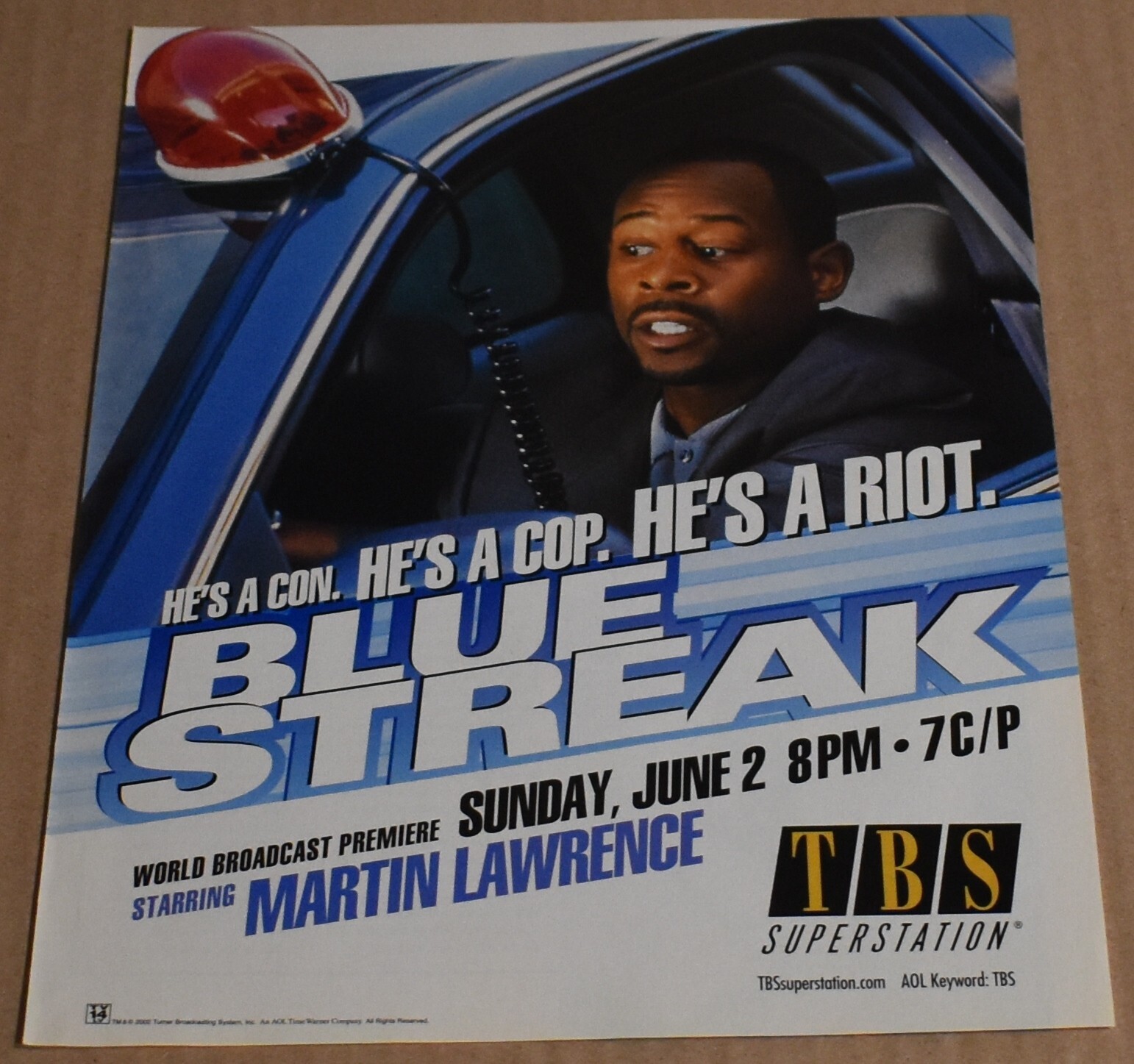 Blue Streak 1999 Poster