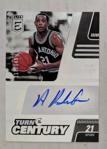 ALVIN ROBERTSON Spurs 2021-22 Donruss Elite Turn of the Century ...