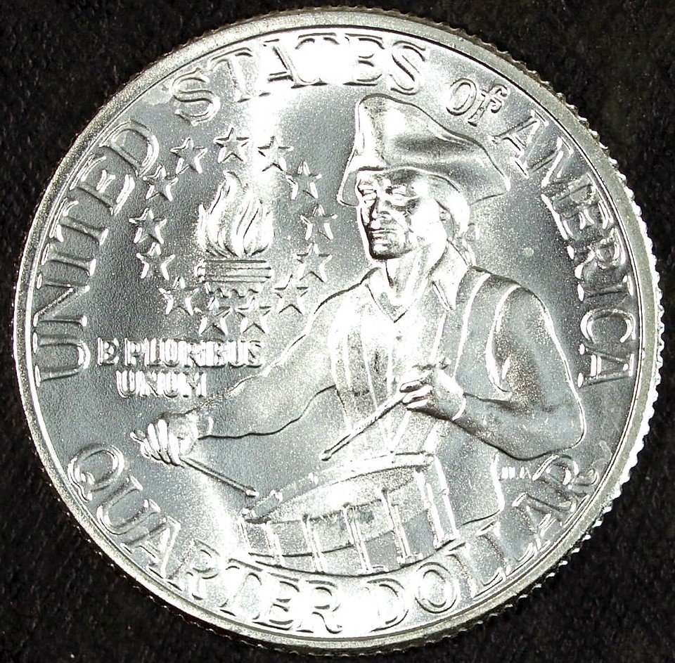 1976 S Bicentennial Washington Silver Quarter ☆☆ Uncir. ☆☆ Great For ...