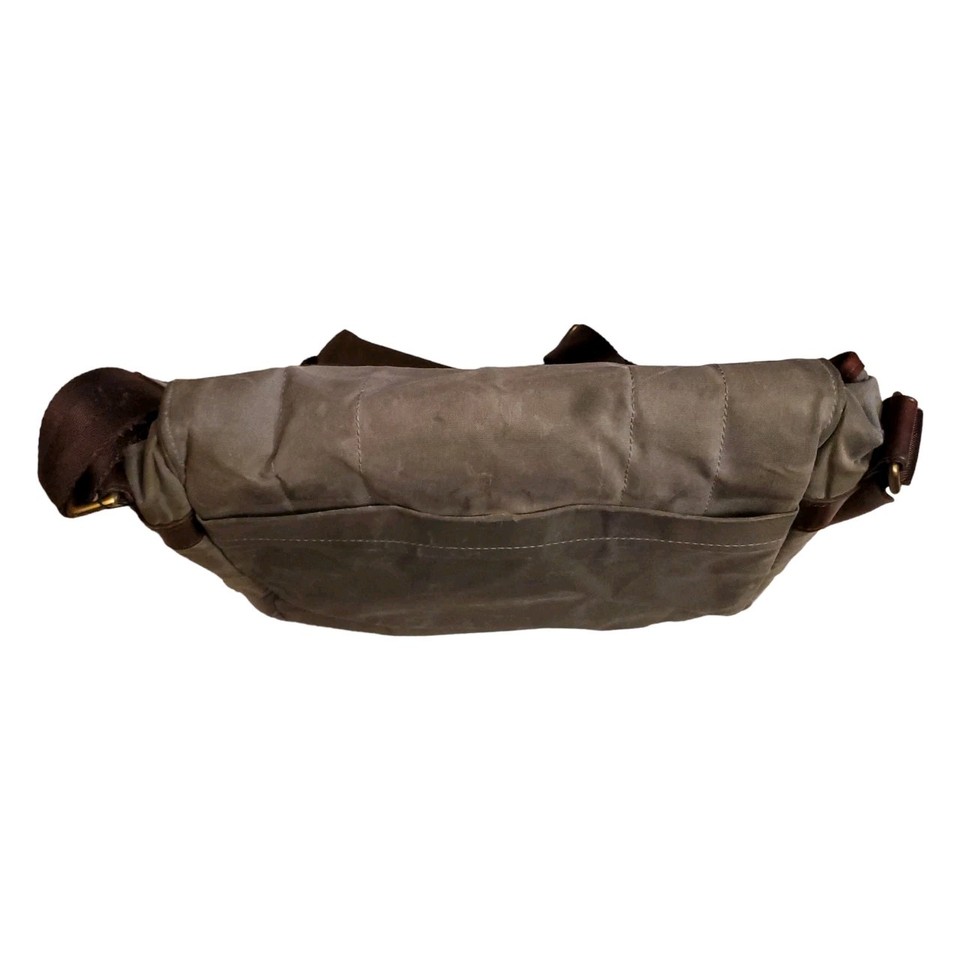 ONA Prince Street Messenger Crossbody Camera Laptop Bag Canvas Brown ...