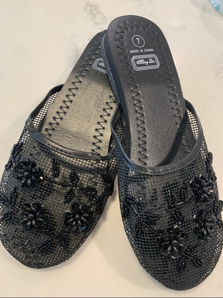 Chinese Mesh Slippers Sandals Fits Women Teens Girls Various Colors ...