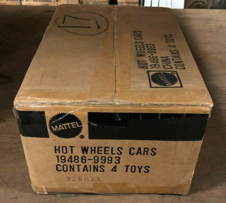 Sealed Factory Case Of 4 Hot Wheels Porsche Manufacturer's Series 19486 ...