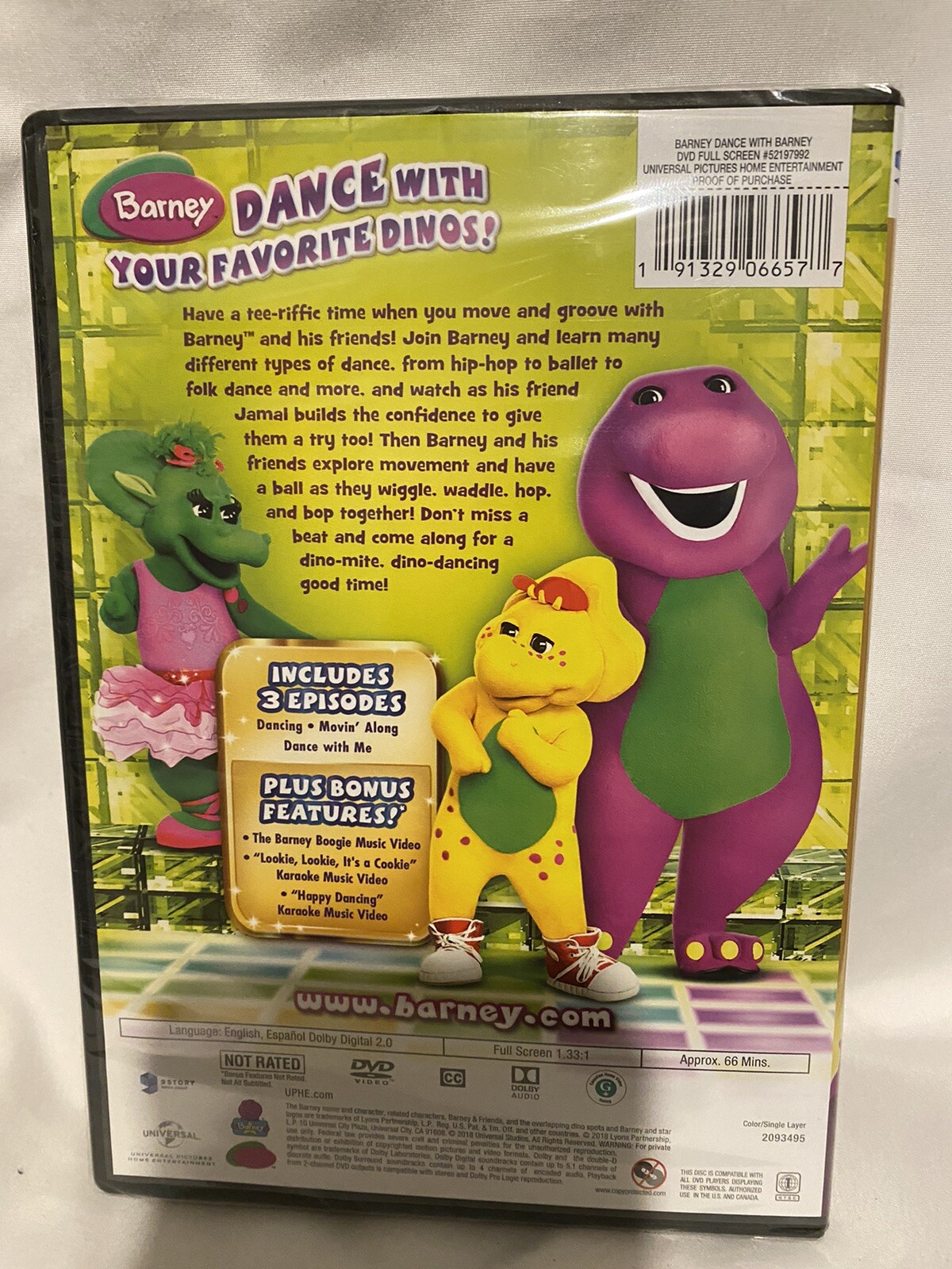 Barney: Dance with Barney [DVD]‎ Carey Stinson, Dean Wendt, Jeff Ayers ...
