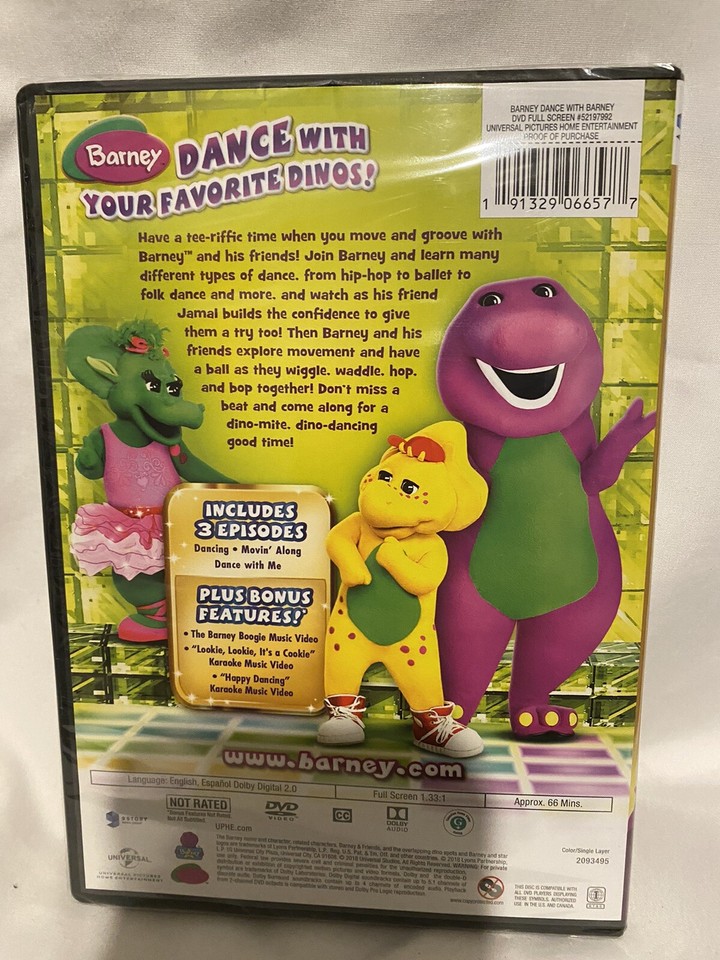 Barney: Dance with Barney [DVD]‎ Carey Stinson, Dean Wendt, Jeff Ayers ...