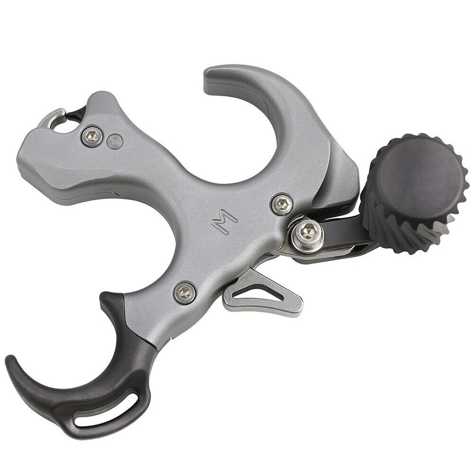 Compound Bow Release Aids Thumb Trigger 3 4 Finger Adjustable Archery ...