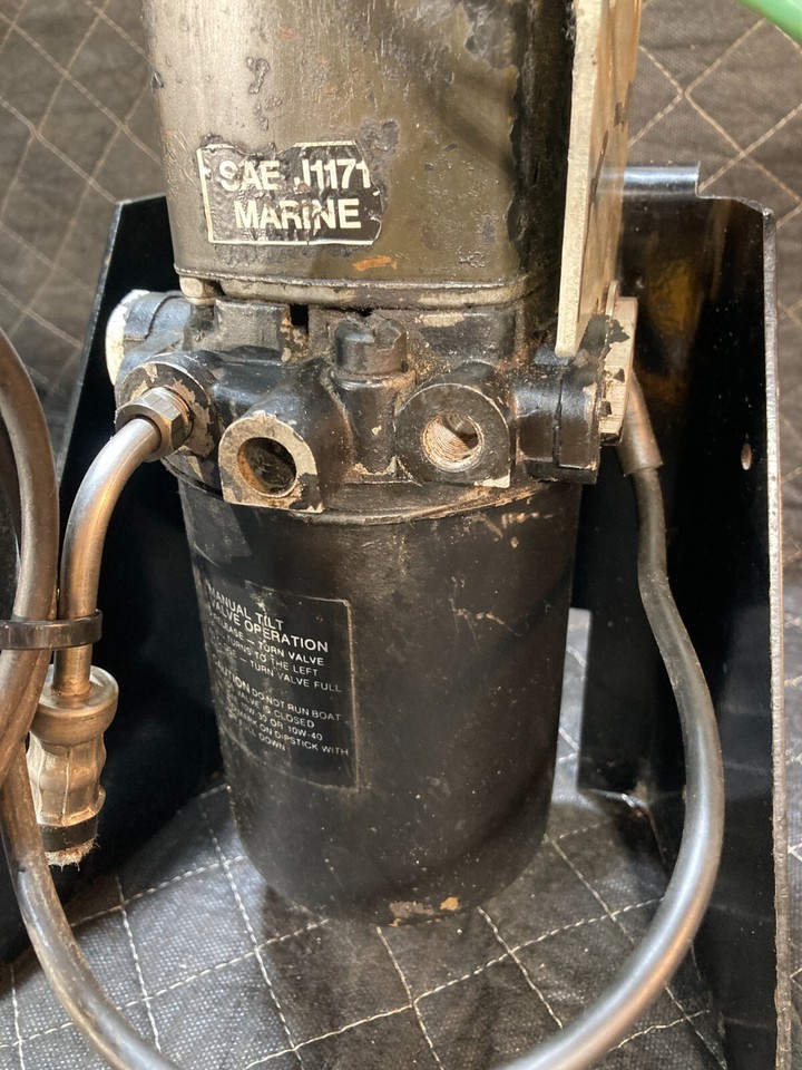 MERCRUISER POWER TRIM MOTOR STERN DRIVE ALPHA ONE MR R 14336 14336A17 ...