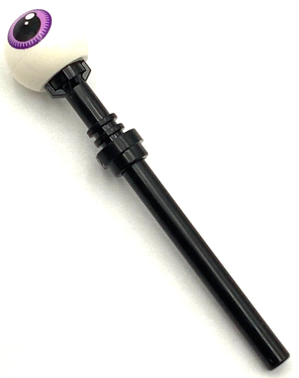 Lego New Minifigure White Eye with Medium Lavender Iris Weapon Piece | eBay