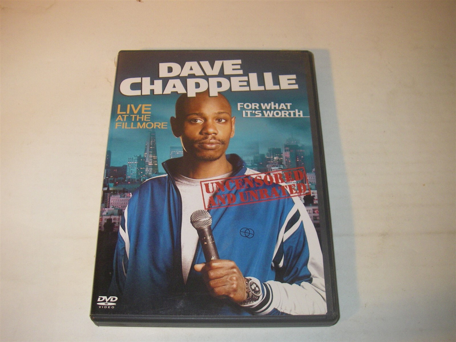 DAVE CHAPPELLE FOR WHAT IT'S WORTH LIVE AT THE FILLMORE DVD MOVIE A4442 ...