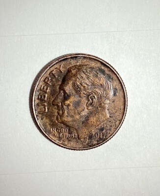2017 D Missing Clad Layer US Mint Error Roosevelt Dime | eBay