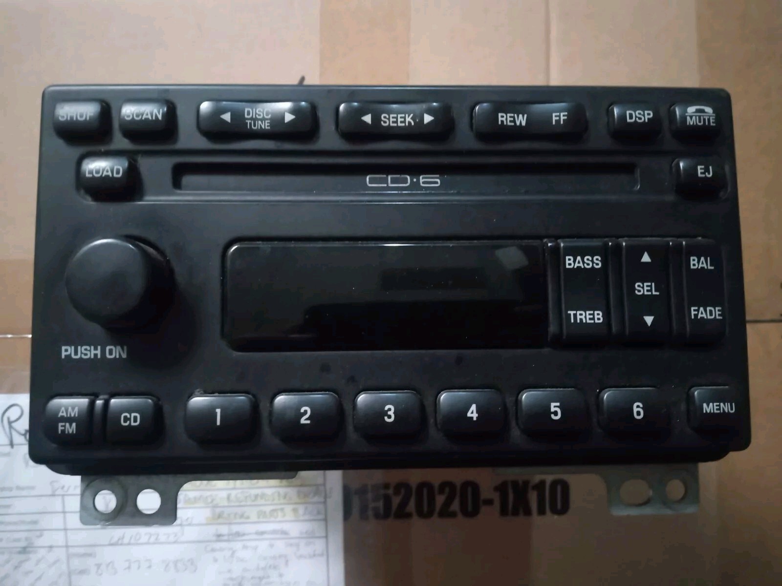 Ford Factory OEM RADIO 6 Disc CD Player Changer 2L1F-18C815-CD 2001 ...