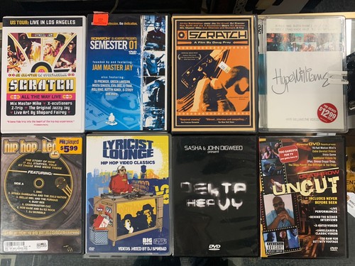 DJ DVD-SCRATCH-DJ Academy/Hip Hop/Semester/All The Way Live LOT ...