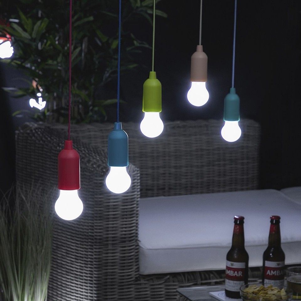 Lampadina LED Portatile con Corda Bulby InnovaGoods | eBay