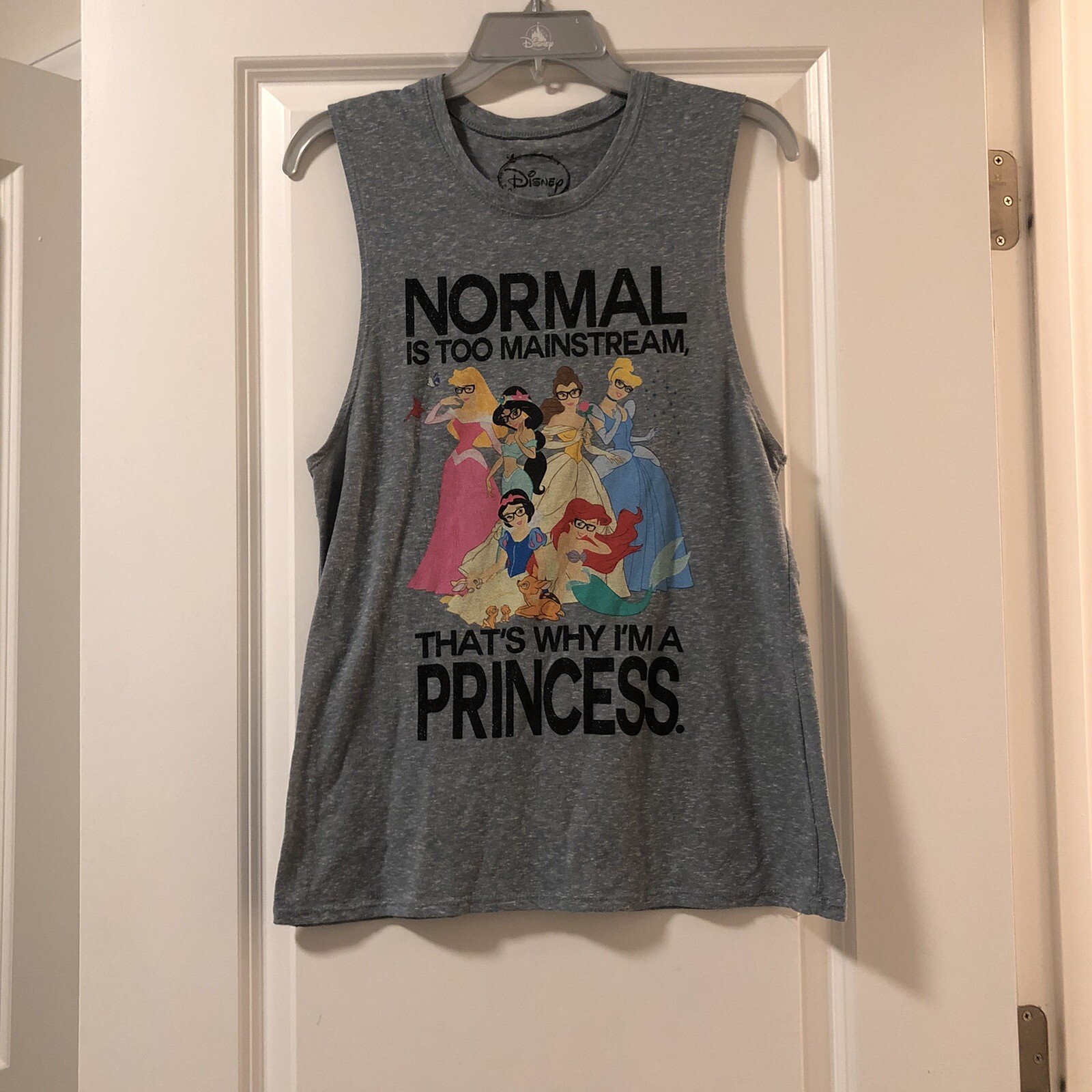 Disney Princesses Normal to be Mainstream Tank Size L… - Gem