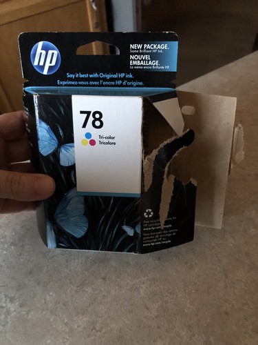 Genuine HP 78 Tricolor Ink New! Box opened exp 10/2011 | eBay
