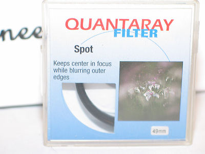 QUANTARAY 49mm SPOT filter in a box for slr camera and video | eBay