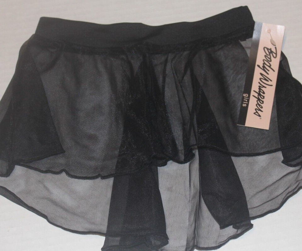 Body Wrappers Dance Pull On Skirt Black Child Size S- NWT | eBay