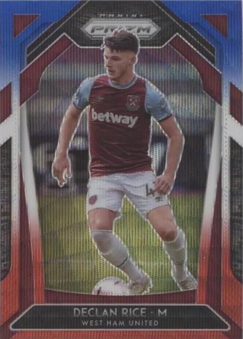 2020-21 Panini Prizm Premier League - Declan Rice #188 Red White & Blue ...