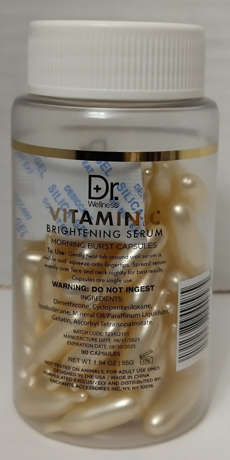 Dr Wellness Vitamin C Brighten Serum Capsules * Capsules - External Use ...