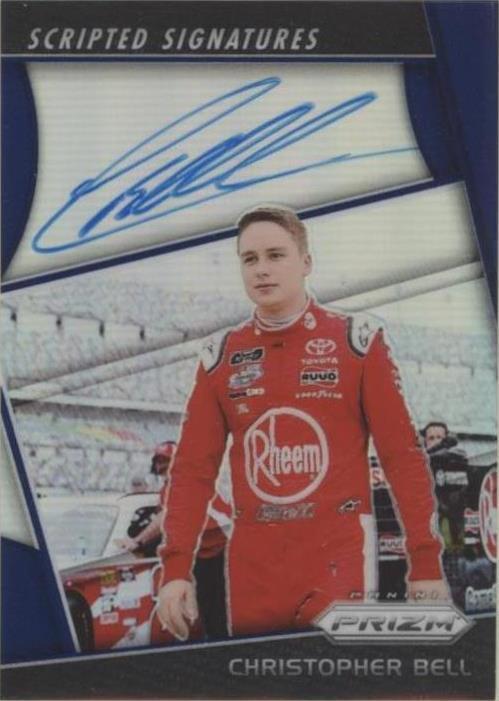 2018 Panini Prizm - Scripted Signatures Christopher Bell #SS-CB Blue ...