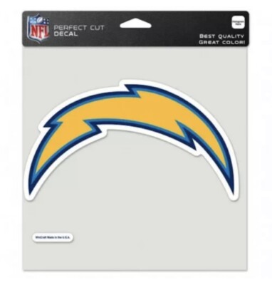 San Diego Chargers NFL 8"x8" Decal Sticker Truck Team Logo Die Cut Car ...