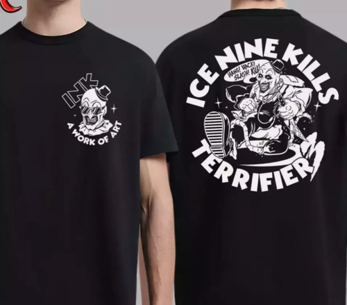 Ice Nine Kills 3 A Work Of Art Hang Hack Slash Kill 2024 T-shirt, size ...