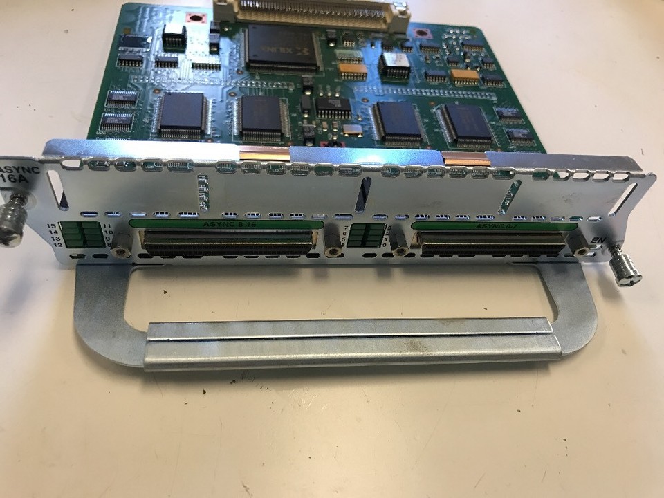 Cisco ASYNC-16A 16-Port ASYNC Serial Network Module | eBay