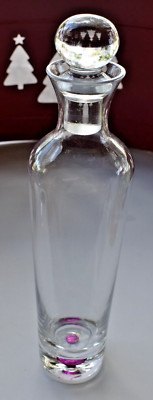 Vintage MIKASA - BLOCK CRAYON Vodka Crystal Decanter & Stopper | eBay