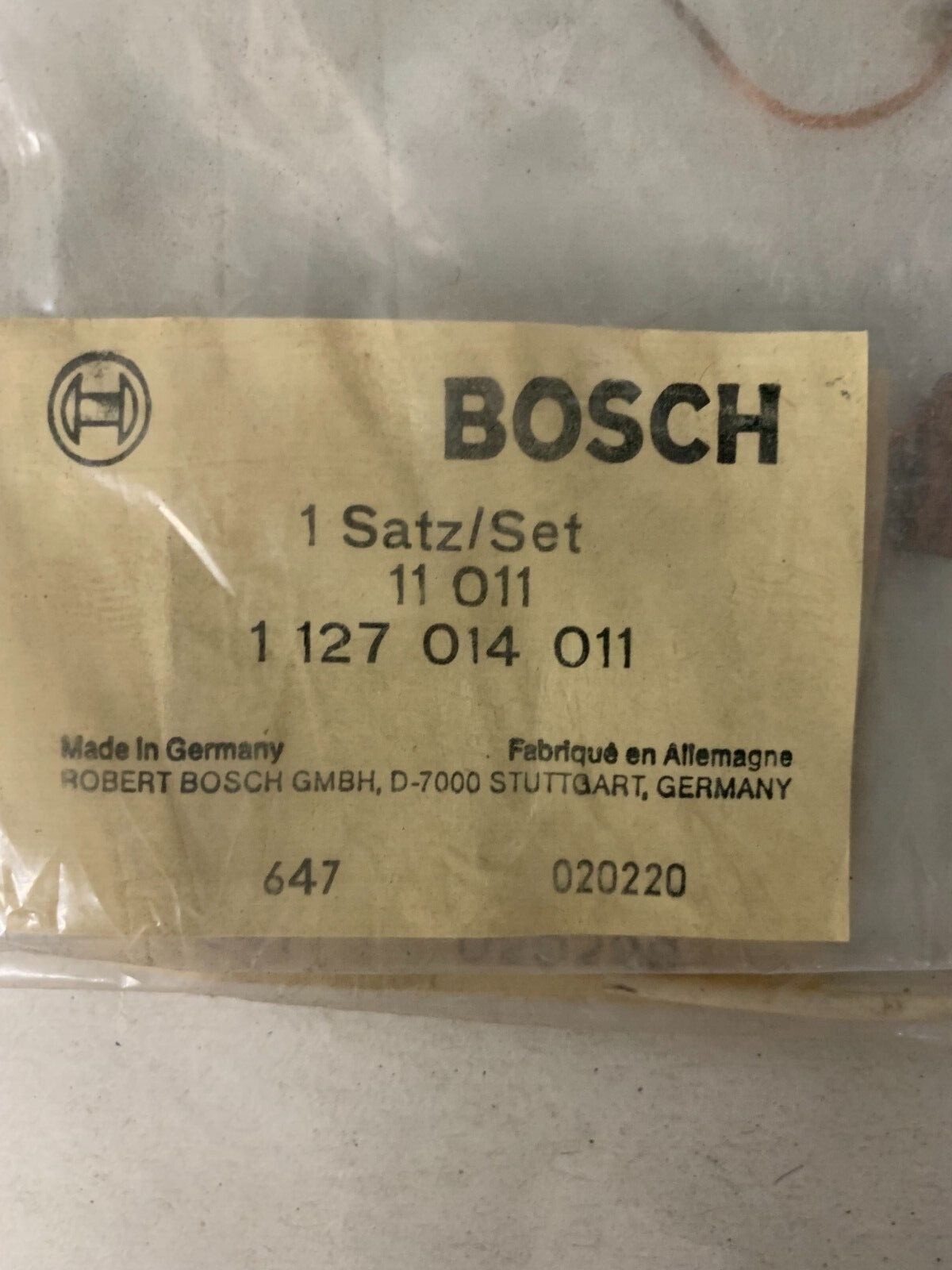 Carbon Brush, alternator BOSCH 1 127 014 011 | eBay