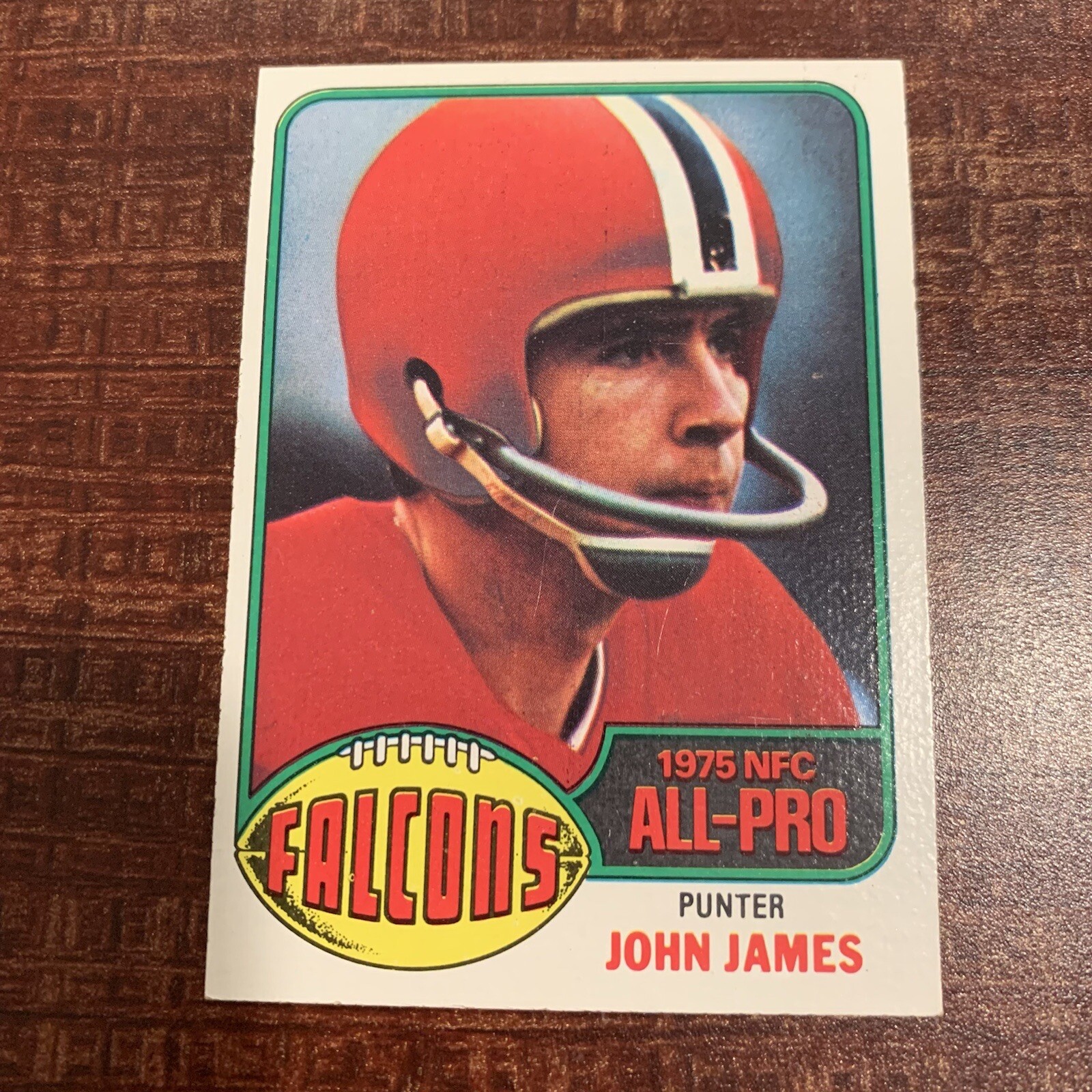 1976 Topps John James # 240 Atlanta Falcons Football Card NFL NFC All ...