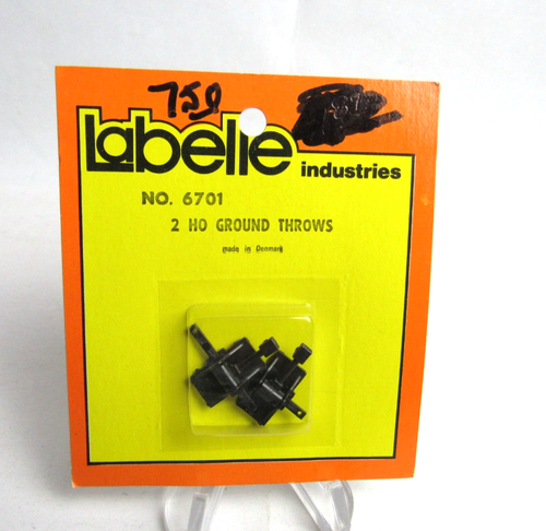 Labelle Industries HO Scale 2 Ground Throws #6701 NIP | eBay