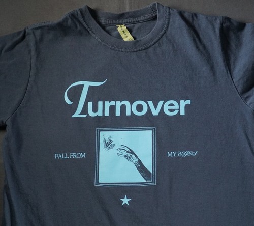 Turnover Shirt Mens Small Myself In The Way Indie Rock Band Tee 2022 ...