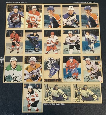 2024-25 Parkhurst Champions Hockey Dean Forsberg Hughes Joseph Nazar ...