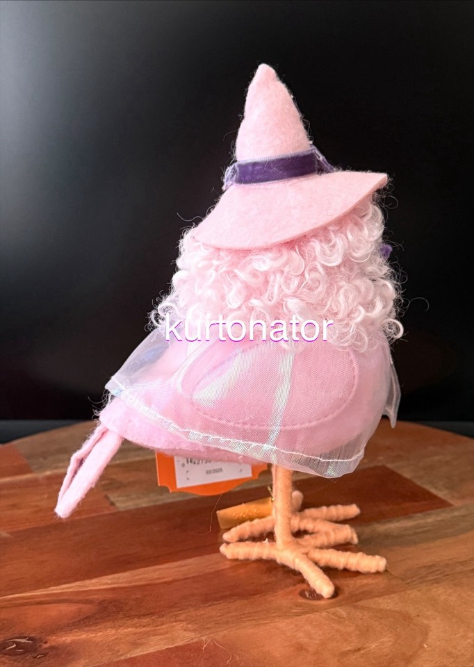 Hyde And Eek x Target Featherly Friends GLITZY Good Witch Fabric Bird ...