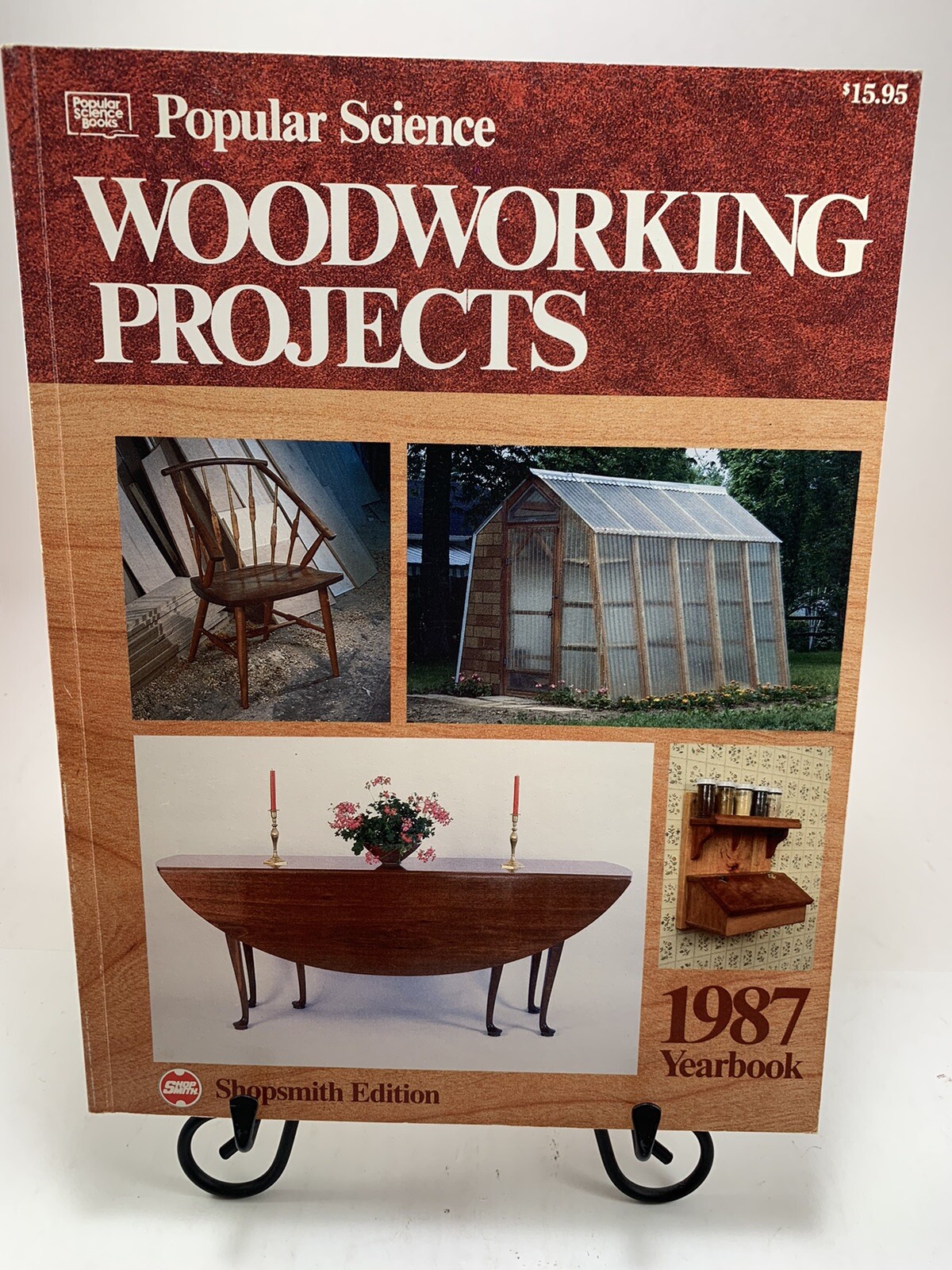 Popular Science Woodworking Projects Yearbook Softback 1987 Shopsmith ...
