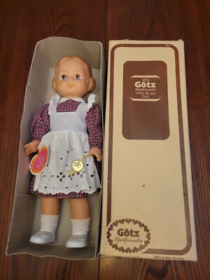 GOTZ Spielfreundin amie de jeu Doll W/Tags & Box Stehpuppe Poupee ...