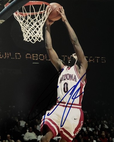 GILBERT ARENAS SIGNED 8x10 PHOTO ARIZONA WILDCATS BASKETBALL AUTOGRAPH ...