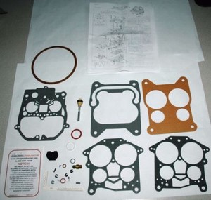 1970-74 CARBURETOR KIT BUICK 455" ENGINES - ROCHESTER Q-JET 4 BARREL ...