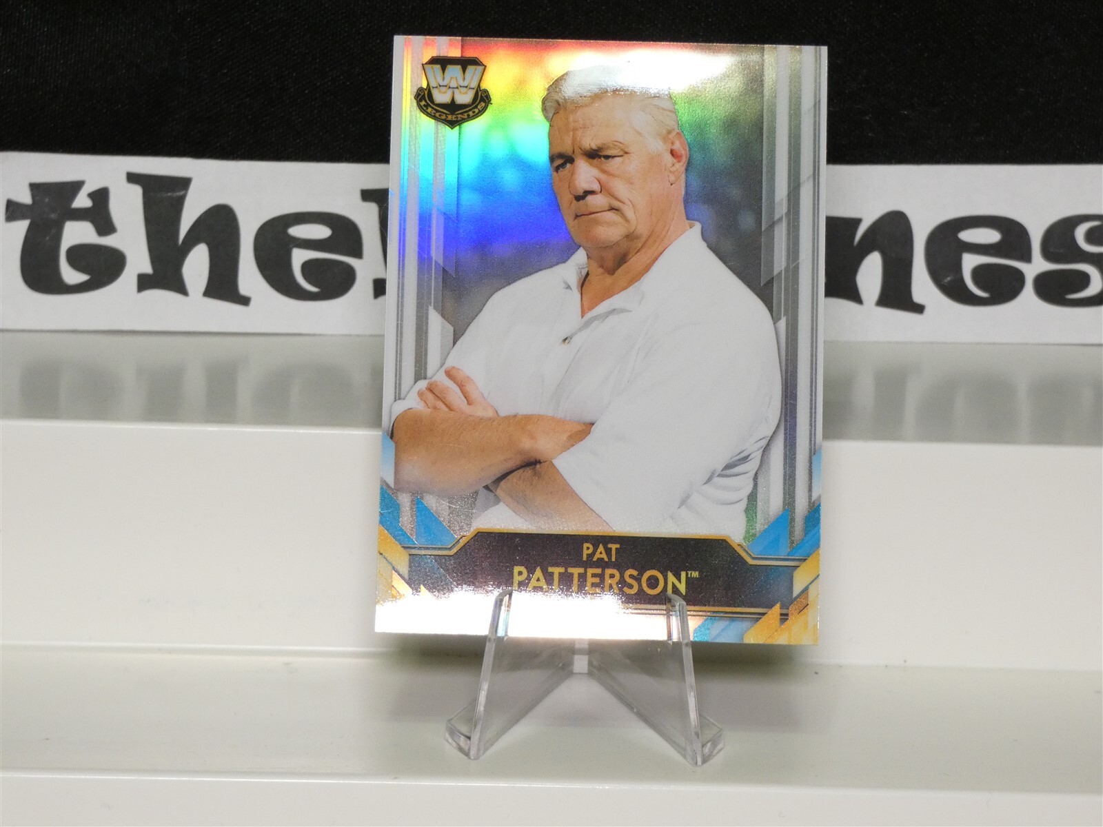 2020 Topps Chrome WWE Pat Patterson Wrestling Card #BL-16 Legends HOF ...