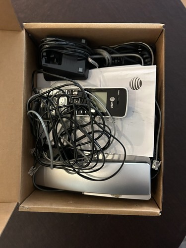 AT&T TL86103 2-Line Corded / Cordless Answering System w/ Connect to ...