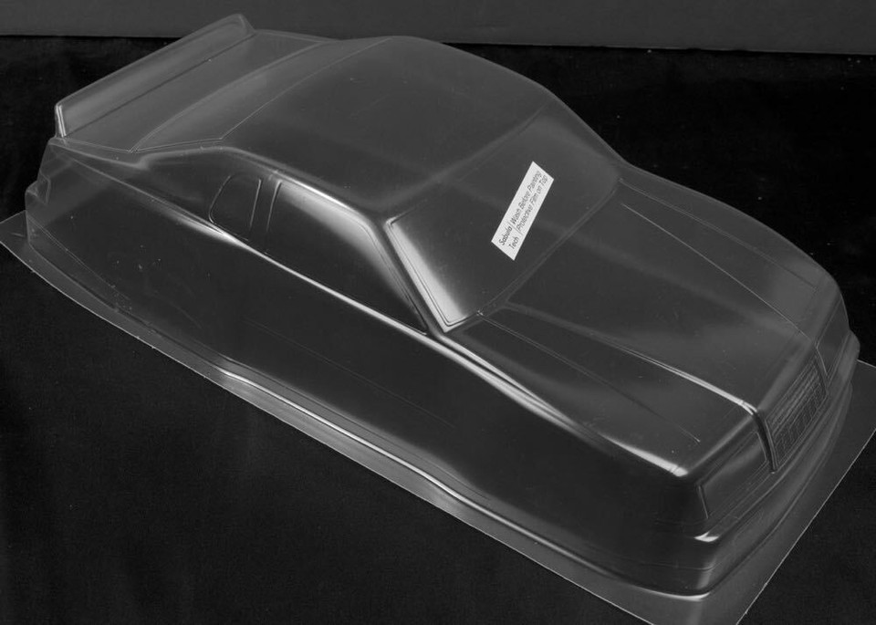 BL2096 1983 Raven Oval Race Body Team Associated RC12l 1/12 Scale Pan ...