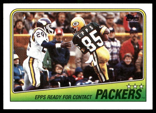 1988 Topps #314 Packers Team Leaders - Phillip Epps | eBay