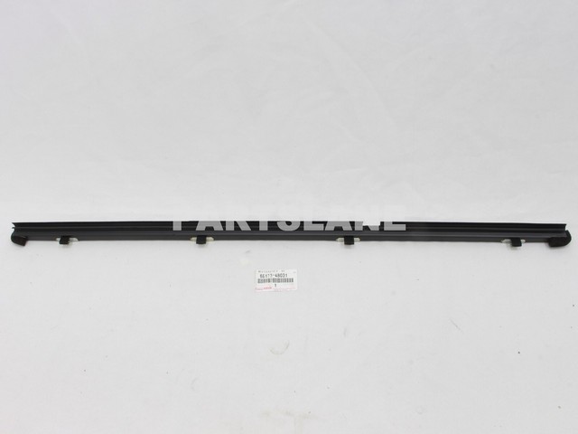 Toyota Genuine OEM 68173-48031 Weatherstrip Rear Door Glass Inner RH ...