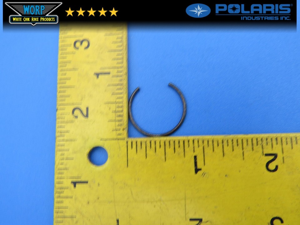 (2) TWO OEM POLARIS SNOWMOBILE ATV PISTON PIN CLIPS CIRCLIPS 3084167 | eBay